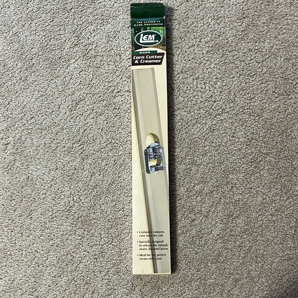 lem | Kitchen | Lem Wooden Corn Cutter Creamer New In Box | Poshmark